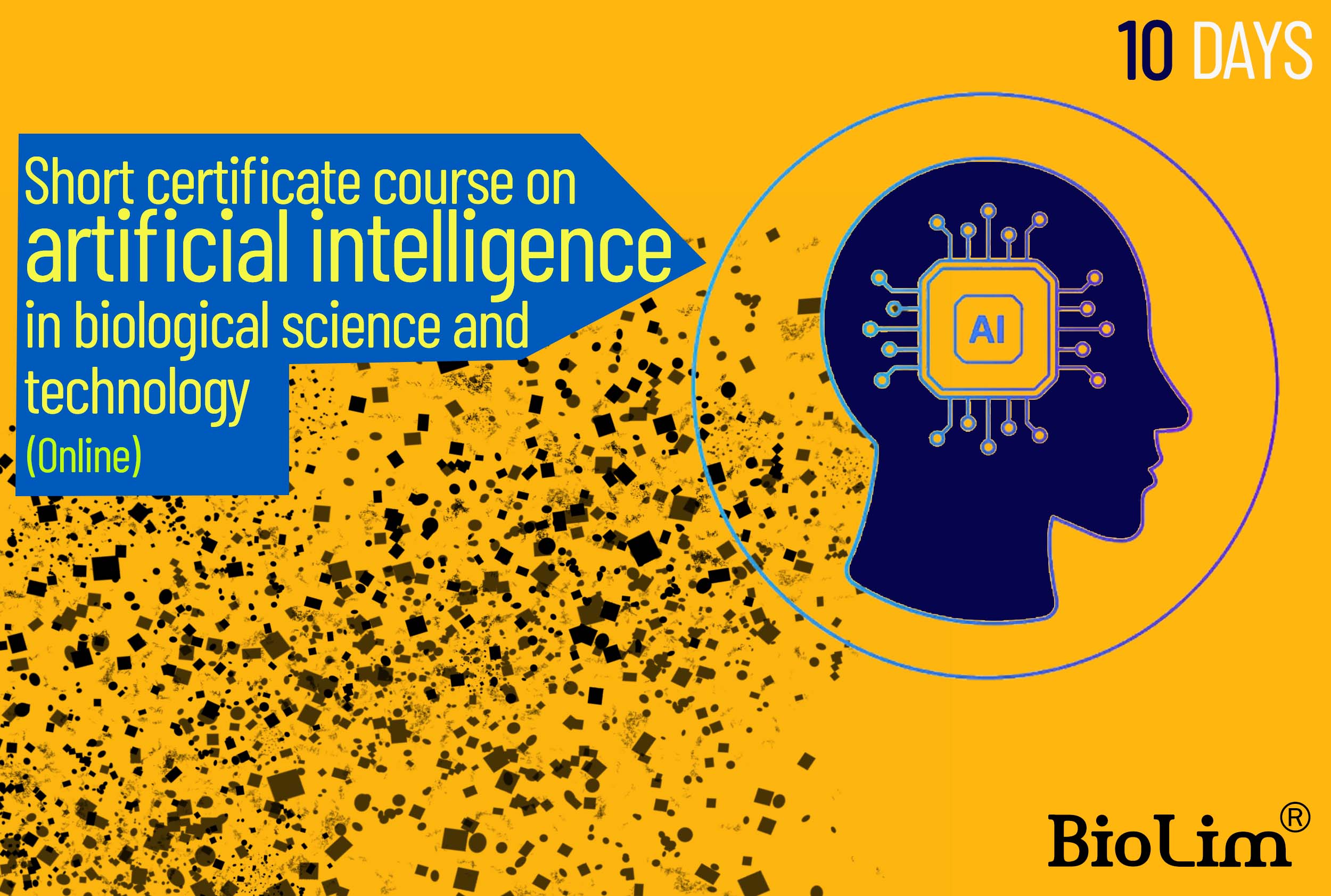 Short certificate course on artificial intelligence in biological ...